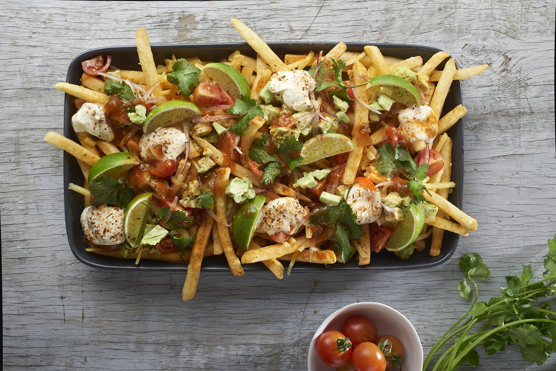 FULLY LOADED MEXICAN FRIES | SAFRIES